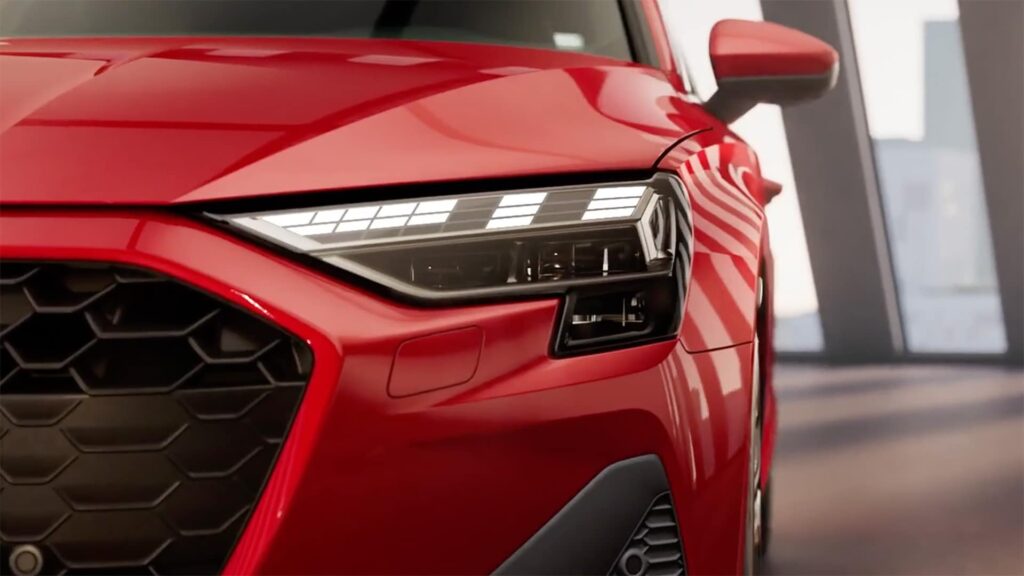 Lampu DRL Audi A3 Terbaru Bisa Diubah Sesuai Selera - Halotomotif